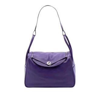 Herm&egrave;s Pre-owned Lindy 34 Schultertasche - - Pre-owned - Damen - Lila - ONE SIZE