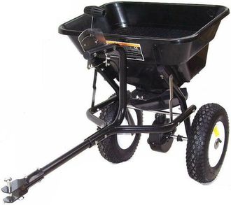 Apex Aufsitzm&auml;her Streuwagen D&uuml;ngerstreuer 55146 Schleuderstreuer Rasentraktor Streue