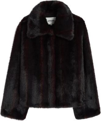 Apparis Elis Rasierter Nerzmantel - - Jackets - Damen - Schwarzk - S