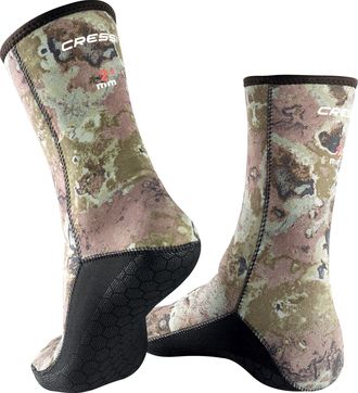 Cressi Erwachsene Socken Socks Camou Tracina, Camouflage, L, LX433203