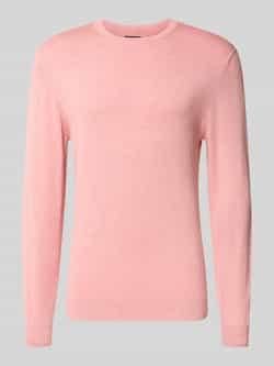 Mc Neal Strickpullover mit geripptem Rundhalsausschnitt