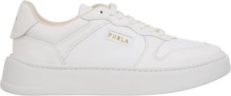 Furla Low-Top Sneaker - Furlasport Lace-Up Sneaker T.3 - Gr. 36 (EU) - in Wei&szlig; - f&uuml;r Damen