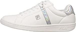 Fila Femme Crosscourt 2 F WMN Basket, White Silver, 41 EU