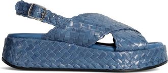 Pons Quintana Femme, Chaussures, Bleu, Taille: 40 EU Maui Platform Sandal