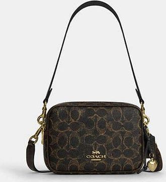 Coach Carey Mini-Umh&auml;ngetasche Aus Loved-Signature-Canvas