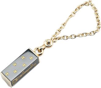 Chanel Schl&uuml;ssel- & Taschenanh&auml;nger - Enamel Eiffel Tower Bag Charm - Gr. unisize - in Schwarz - f&uuml;r Damen