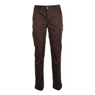 Liu Jo Pantalon chino coupe slim - Femme - Pantalons - Brun - Taille: W28