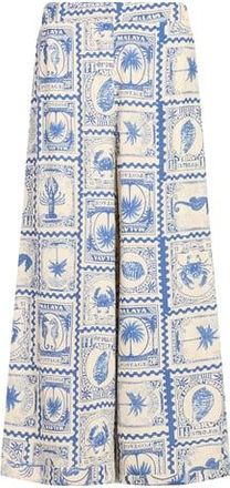 Object Pantalon large imprim&eacute; Vima