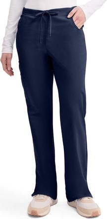Dickies EDS Signature 86206 Schlupfkasack f&uuml;r Damen, Cargohose mit Kordelzug f&uuml;r Damen, aus weichem, geb&uuml;rstetem Popeline, Marineblau, X-Large Zierlich