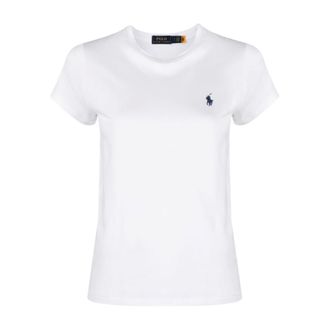 Polo Ralph Lauren Femme, Tops, Blanc, Taille: 44 FR T-shirt Brod&eacute; Polo Pony