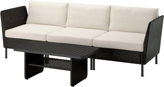 IKEA VITTSK&Auml;R 3er-Sitzgruppe