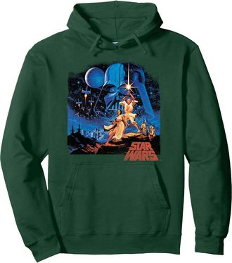 Star Wars A New Hope Classic Vintage Poster Pullover Hoodie