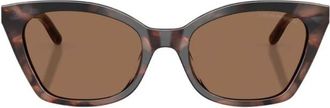 Emporio Armani Cat-Eye Sonnenbrille - - Accessories - Damen - Braun - ONE SIZE