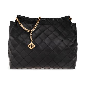 Tory Burch Fleming Soft Hobo Bag - - Bags - Damen - Schwarzk - ONE SIZE