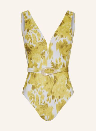 Maryan Mehlhorn Maryan Mehlhorn Badeanzug Soft Focus Florals gelb