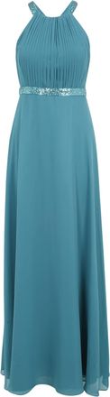 Vera Mont Vera Mont Damen 0144/4825 Kleid, Smoky Teal, 44, Smoky Teal, 42
