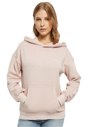 Urban Classics Damen Kapuzenpullover Ladies Small Embroidery Terry Hoody pink M