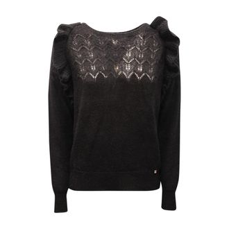 Kocca Schwarzer Wollpullover Beran A22Pma7938Aau0000 - - Knitwear - Damen - Schwarzk - S