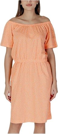 b.young Femme, Robes, Orange, Taille: 42 FR Collection Robes Femme Printemps/Été