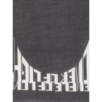 Rick Owens Scaep Scarf - Black