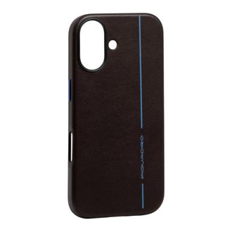 Piquadro unisex, Accessoires, Brun, Taille: ONE Size MagSafe Phone Cover for iPhone 17