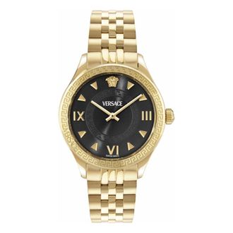 Versace Femme, Accessoires, Jaune, Taille: ONE Size Montre Hellenyium