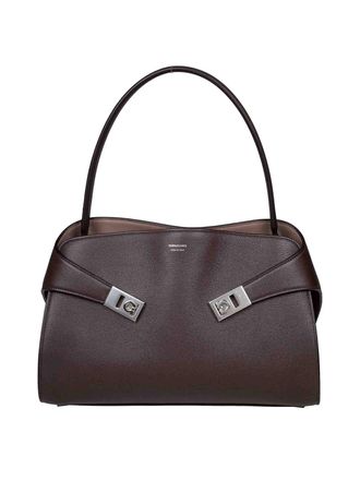 Ferragamo Schultertasche - Dunkelbraun