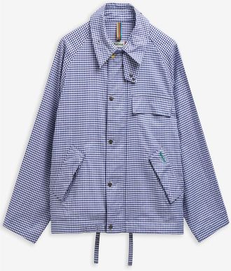 Barbour Paul Smith loves Barbour Overshirt mit Kleinkaromuster in