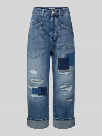 M.A.C Baggy Fit Jeans mit aufgesetzten Taschen
