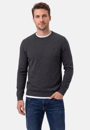 s.Oliver Rundhalspullover 2er Pack Basic (Spar-Set, 2-tlg) Pullover - Baumwolle - Atmungsaktiv - Angenehm weiches Material