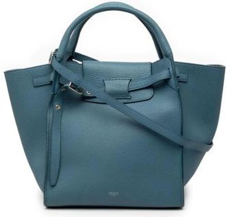 Celine Pre-owned The Big Bag - Femme - Pre-owned - Bleu - Taille: ONE Size