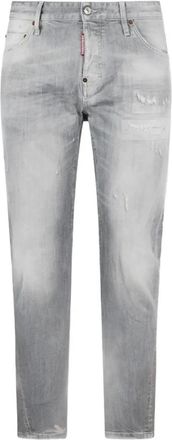 Dsquared2 Homme, Jeans, Gris, Taille: XS Jean Cinq Poches