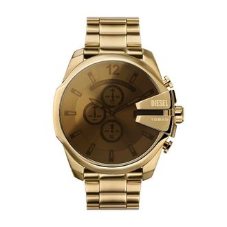 Diesel Uhren - Mega Chief Uhr - Gr. unisize - in Gold - f&uuml;r Damen