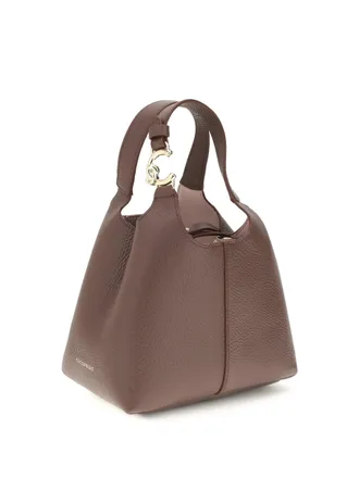 Coccinelle Womens C-Easy Small Handbag Berry Calf Leather Bos Taurus Handbags Hand Bags