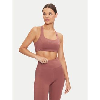 Calvin Klein Top-BH Support 00GWF4K171 Dunkelrot