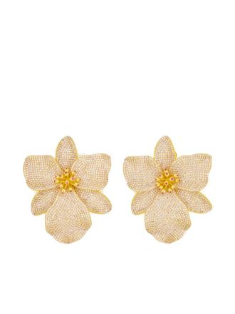 Begum Khan boucles doreilles Singapore Orchids