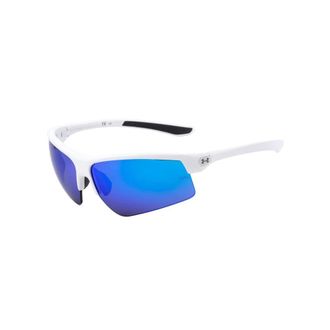 Under Armour Homme, Accessoires, Blanc, Taille: ONE Size Resin Frame Square Lunettes de soleil