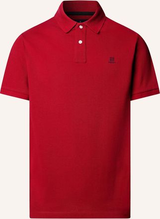 Hackett Poloshirt Heritage H Sml Logo Pl rot