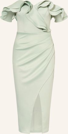 Lipsy Cocktailkleid Mit Volants gruen