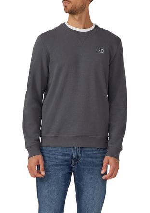 s.Oliver Sweatshirt aus Baumwollmix mit Crew Neck