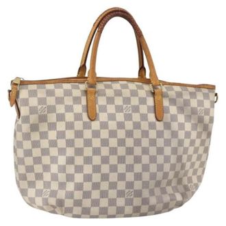 Louis Vuitton Pre-owned Canvas Handbag - - Pre-owned - Damen - Wei&szlig; - ONE SIZE