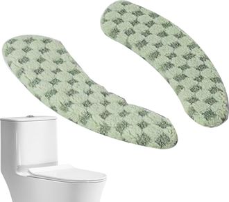Generic Toilettenkissen - Samtweiche, Waschbare Unterlage, Selbstklebender Wintersitzbezug | Bequemer Warmer Toilettensitz F&uuml;r Badezimmer, Winter, Haushalt, S