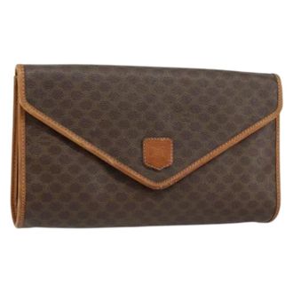 Celine Pochette en plastique Pre-owned - Femme - Pre-owned - Brun - Taille: ONE Size