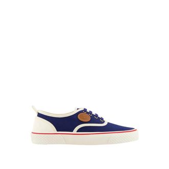 Valentino Garavani Indigo Canvas Sneaker - - Shoes - Herren - Blau - 42 EU