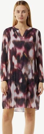 Comma Minikleid Kleid Kurzes Kleid aus plissiertem Chiffon