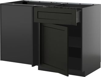 IKEA METOD / KNIVSHULT Eckunterschrank mit Schublade+Boden