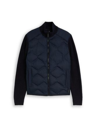 Tom Tailor Winterjacke Jacken Hybrid Steppjacke mit Strick-Details