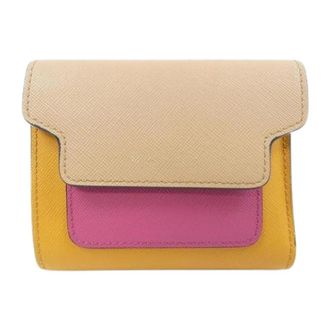 Marni Portefeuille court Pre-owned - Femme - Pre-owned - Multicolore - Taille: ONE Size
