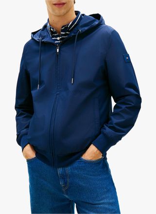 Tommy Hilfiger Sweatshirt r&eacute;versible &agrave; capuche en coton m&eacute;lang&eacute;