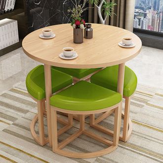 Generic Fr&uuml;hst&uuml;cksecke, runder Tisch mit St&uuml;hlen, Fr&uuml;hst&uuml;cksbar mit Tisch und St&uuml;hlen, moderner K&uuml;chentisch f&uuml;rs Abendessen